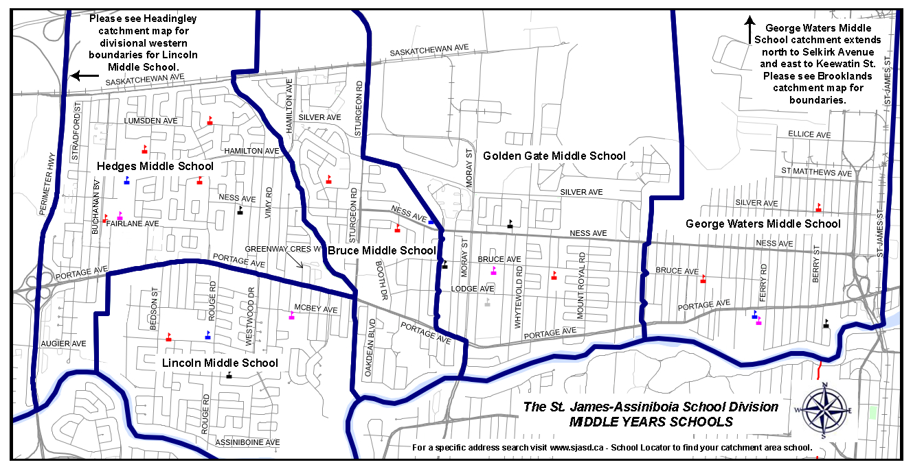 Maps - St. James-Assiniboia School Division