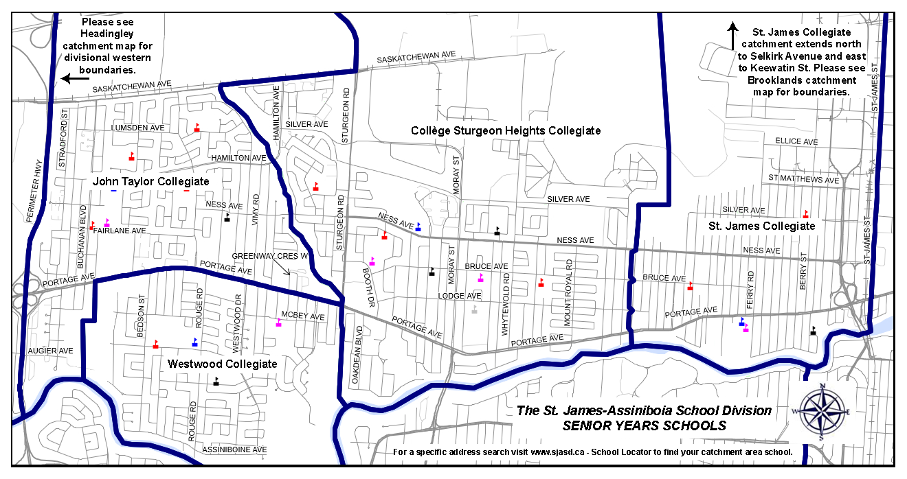 Maps - St. James-Assiniboia School Division